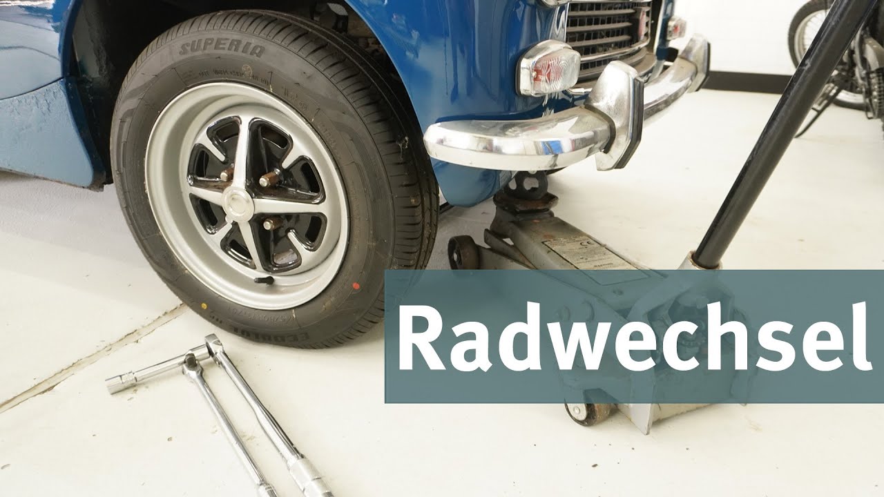 Radwechsel - Werkzeuge und Ablauf - YouTube