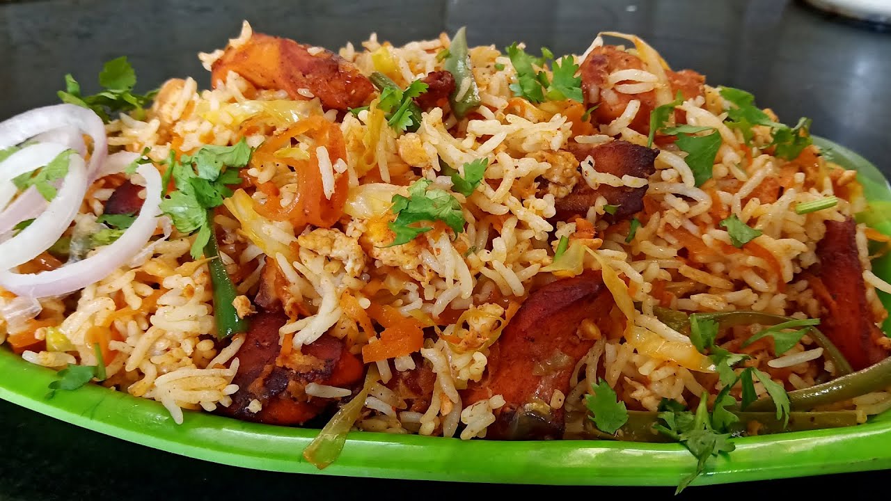 Chicken Fried Rice # Restaurant Style Fried Rice In Tamil # Easy Method ...