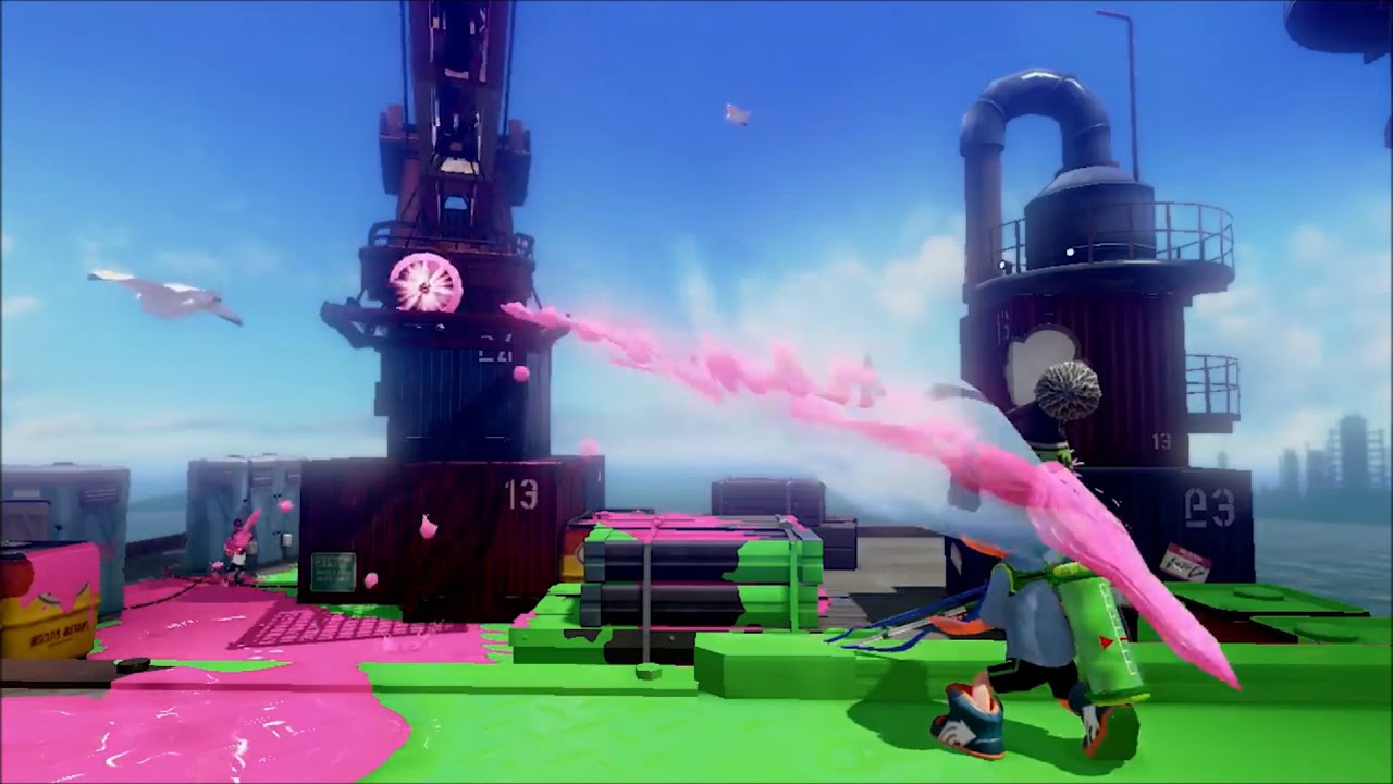 Splatoon but every time an inkling dies, it plays it's no use! - YouTube