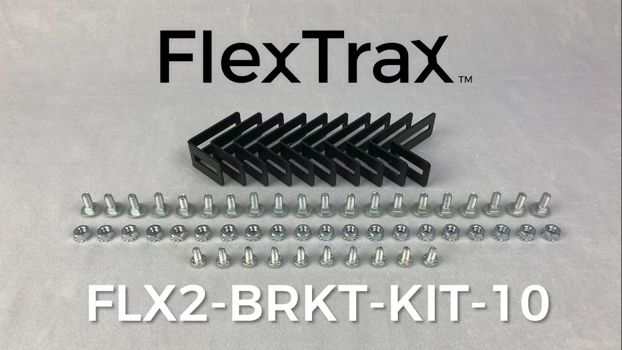 How to Use the FlexTrax® Bracket Kit - YouTube