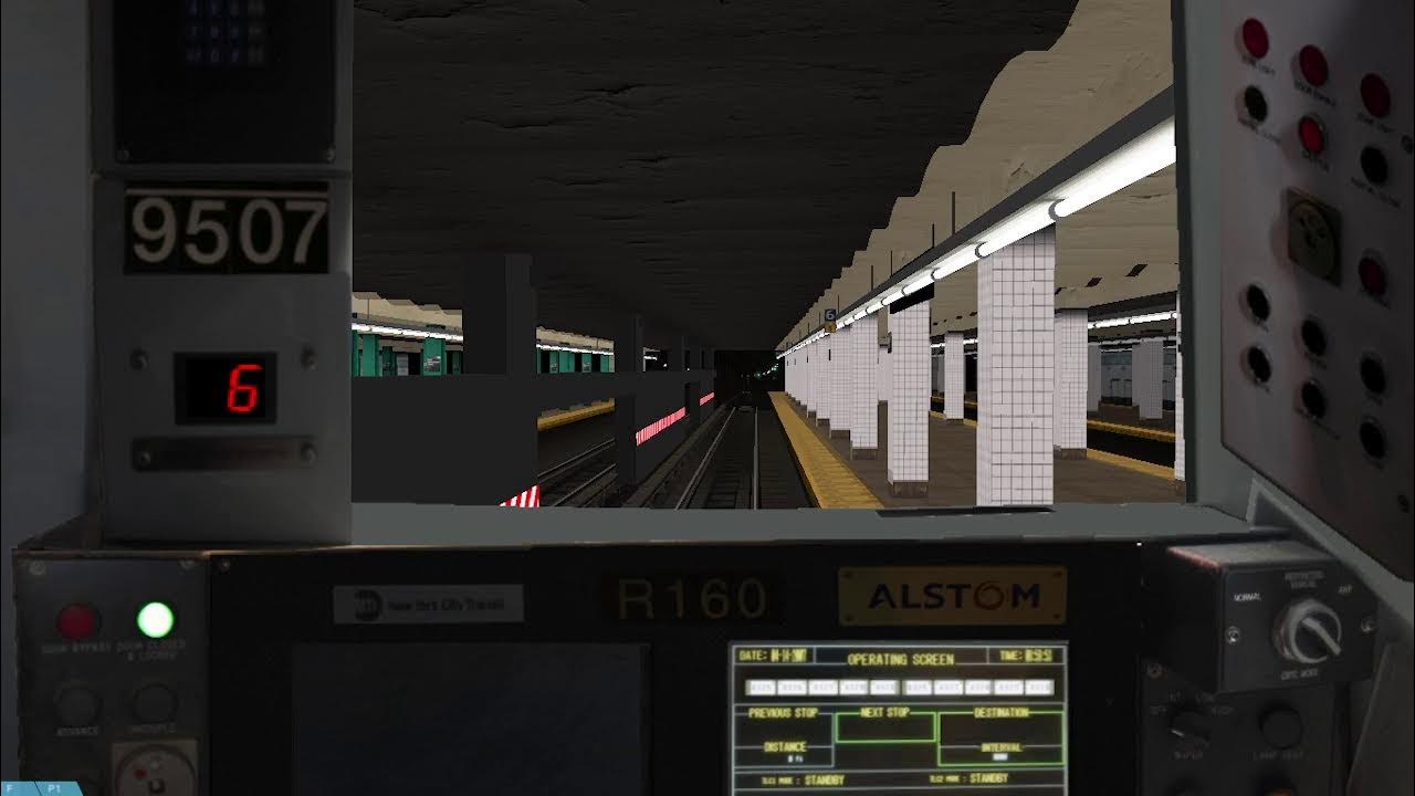 R160B Siemens G Train to Court Square - OpenBVE - YouTube