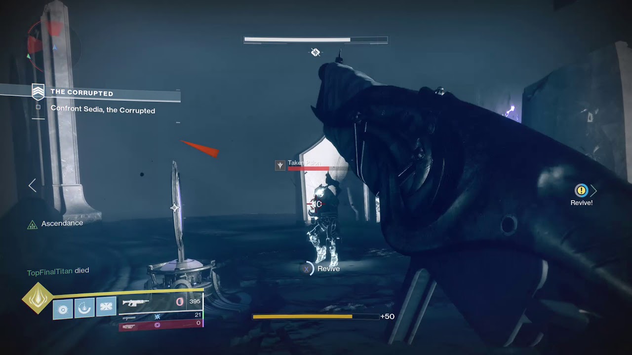 Destiny 2 corrupted challenge while ascendant. - YouTube