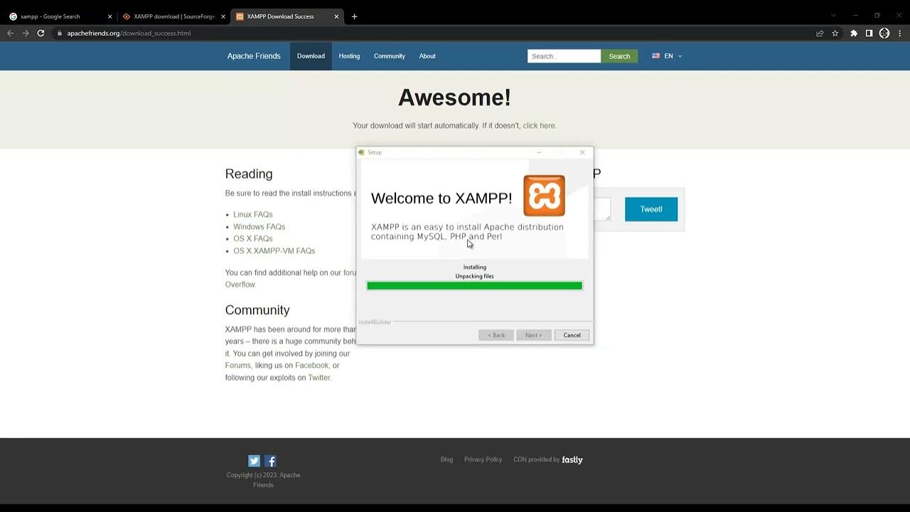 Step-by-Step Tutorial: Setting up XAMPP Server on Windows 11 - YouTube