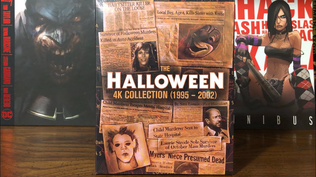 The Halloween 4K Collection (1995 - 2002) Unboxing and Review # ...
