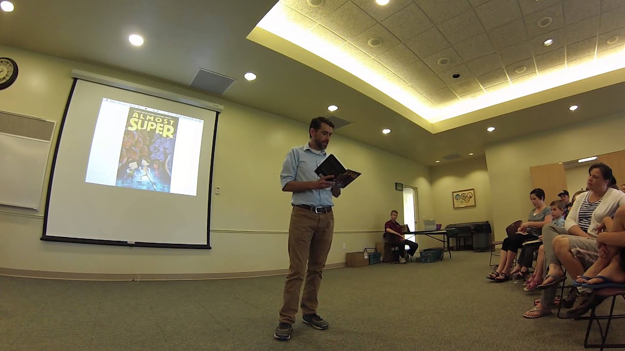 Almost Super - Author Marion Jensen - YouTube