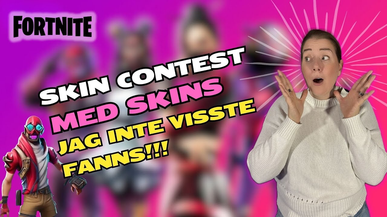 SKIN CONTEST MED SKINS JAG INTE VISSTE FANNS!! *SJUKT COOLA SKINS ...