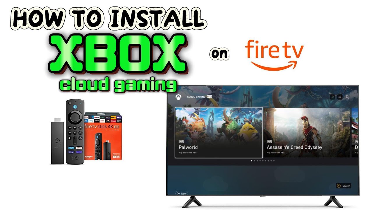Install XBOX cloud gaming on Firestick/FireTV Cube (OS7), install from ...