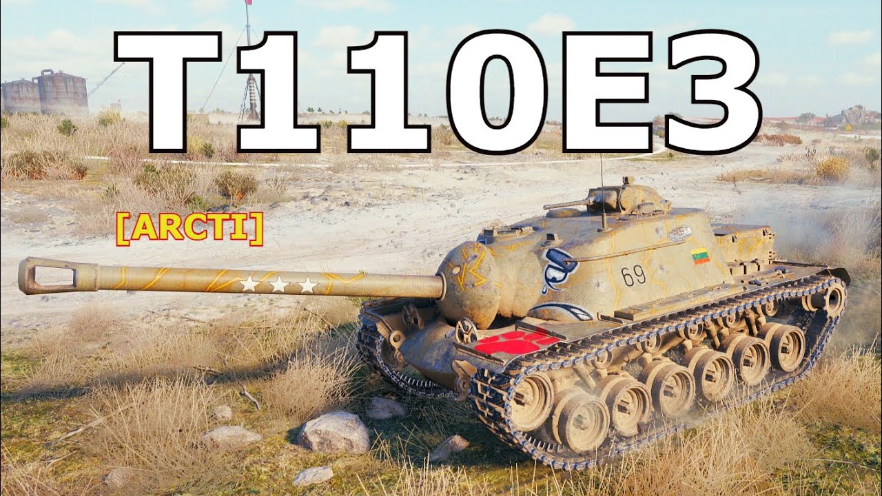 World of Tanks T110E3 - 3 Kills 10,4K Damage - YouTube