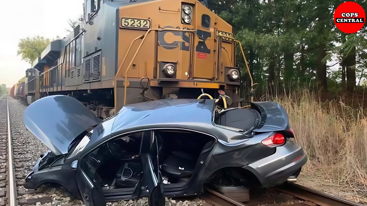 130 SHOCKING Train Collisions & Mistakes Caught on Camera | Idiots in ...