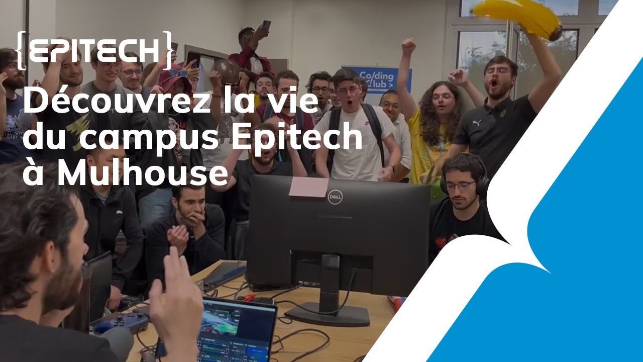 Découvrez la vie du campus Epitech à Mulhouse - YouTube