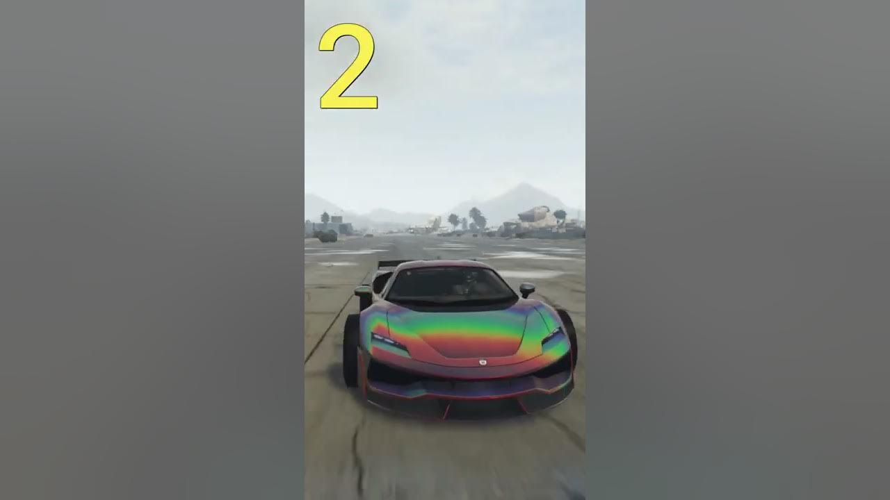 Los 3 Coches Mas Rapidos De Gta 5 Shorts Gta5 Gtaonline Youtube