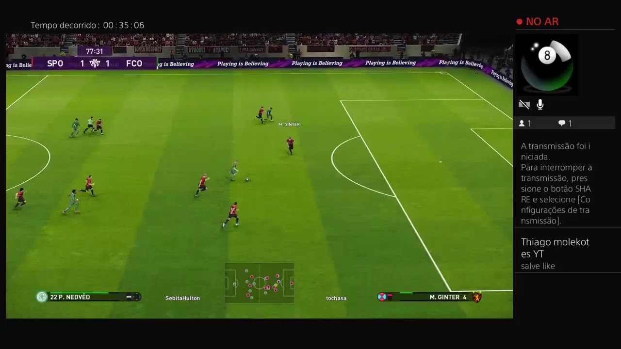 LIVE PES 2020 - YouTube