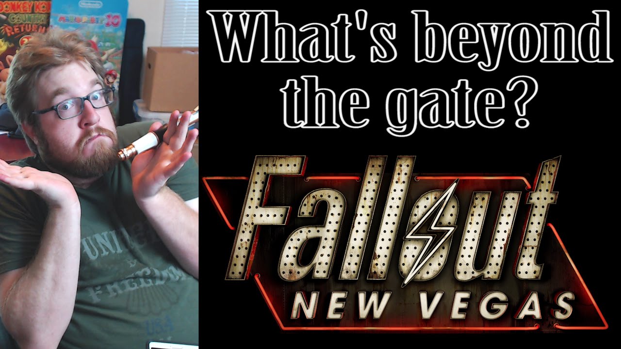 Fallout: New Vegas - What's beyond the gate at Mojave Outpost? - YouTube