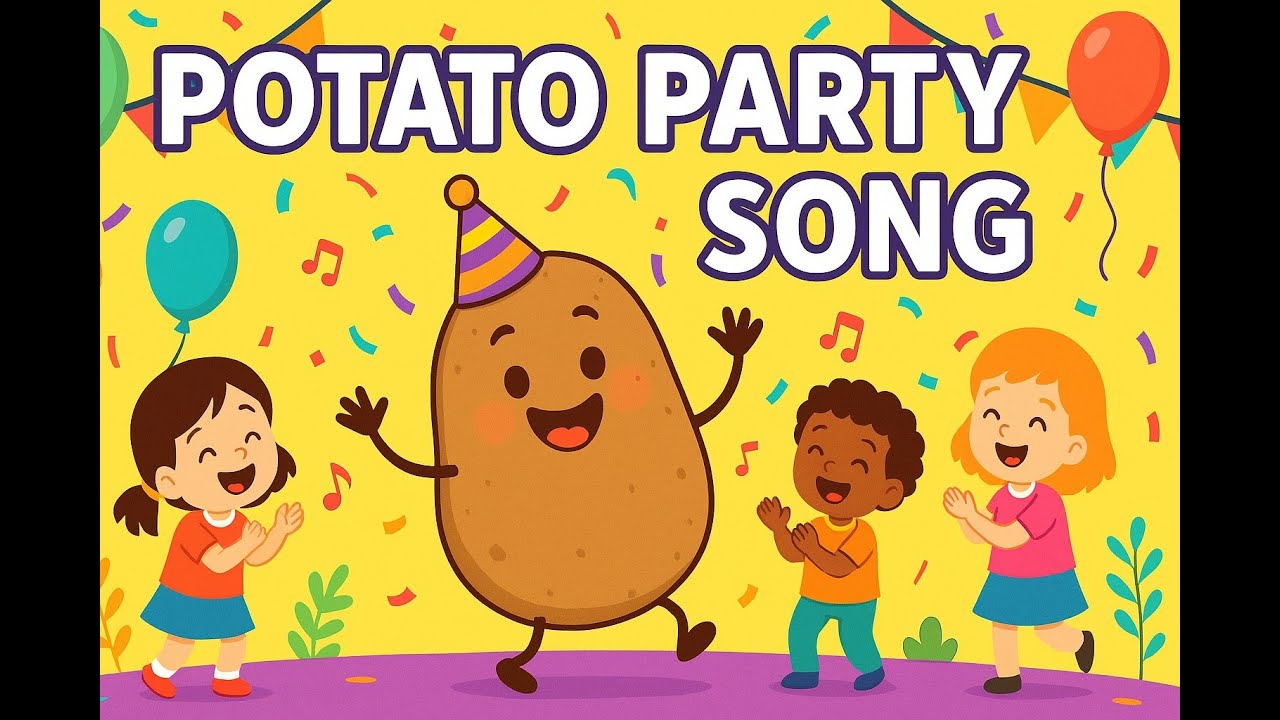 The Potato Party! | Nursery Rhyme for Children - YouTube