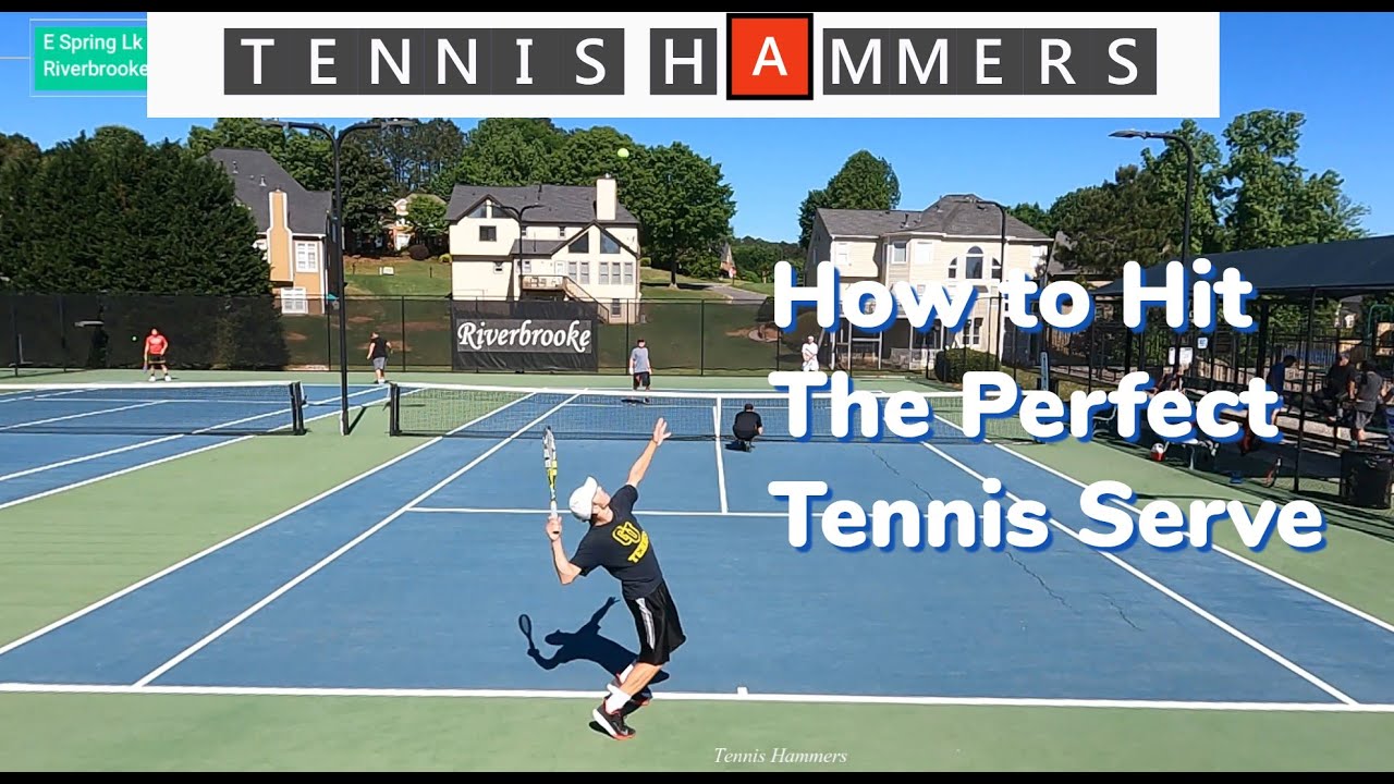 #Shorts How To Hit The Perfect Tennis Serve in matches - YouTube
