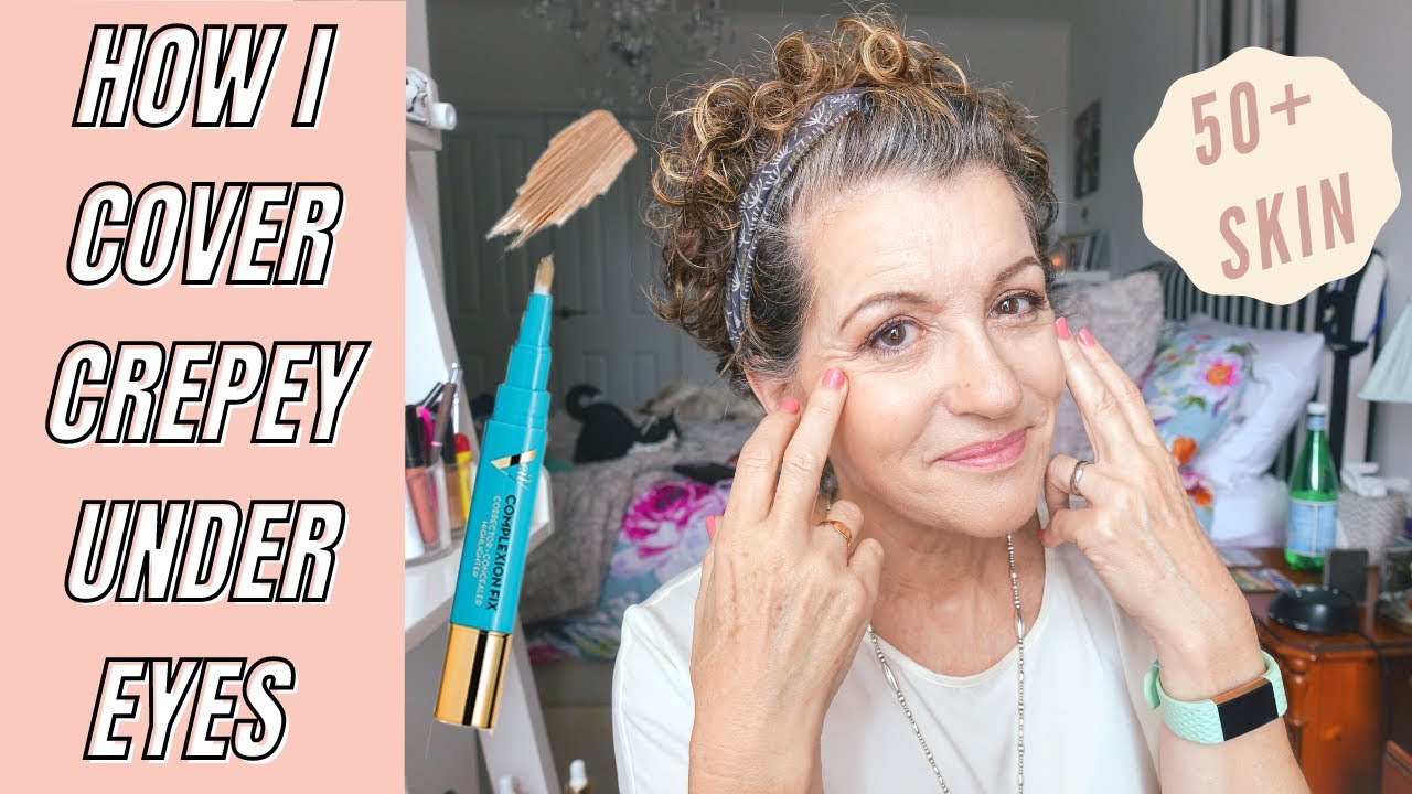 HOW I FIX MY CREPEY UNDER EYE // Little Trick, How To Stop Concealer ...
