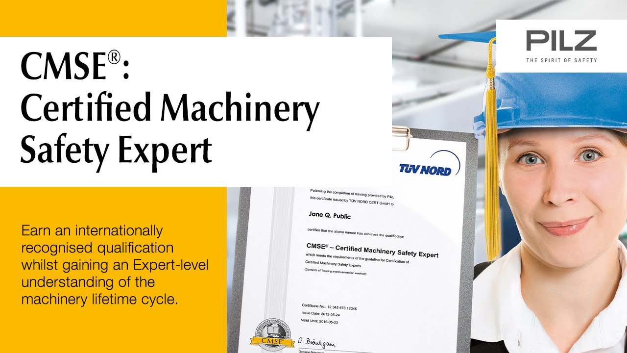 Machinery Safety Training Academy: Certified Machinery Safety Expert ...