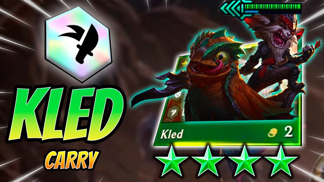 Kled⭐⭐⭐⭐carry Nova Maneira De Jogar De Yordle Dizimador 5 Gameplay