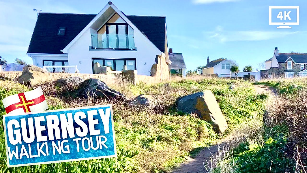 WALKING TOUR In Guernsey Channel Islands - Port Soif Bay🏝 - YouTube