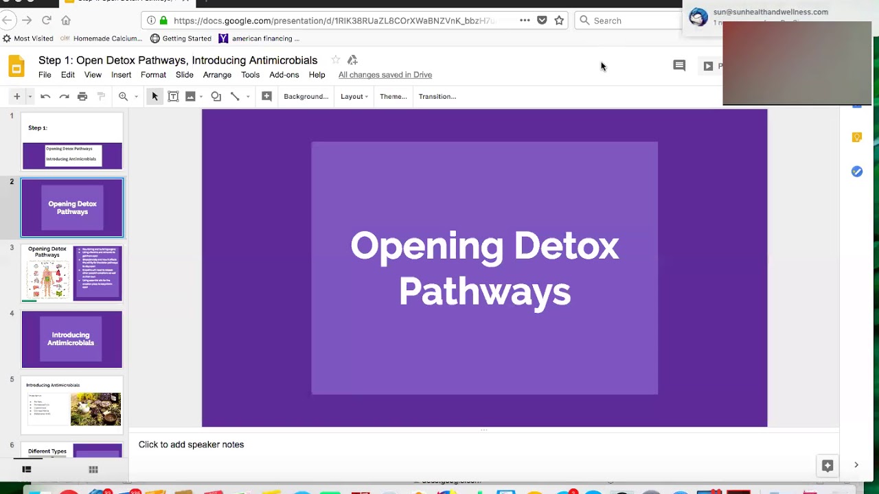 Step 1 - How To Open Your Detox Pathways - YouTube