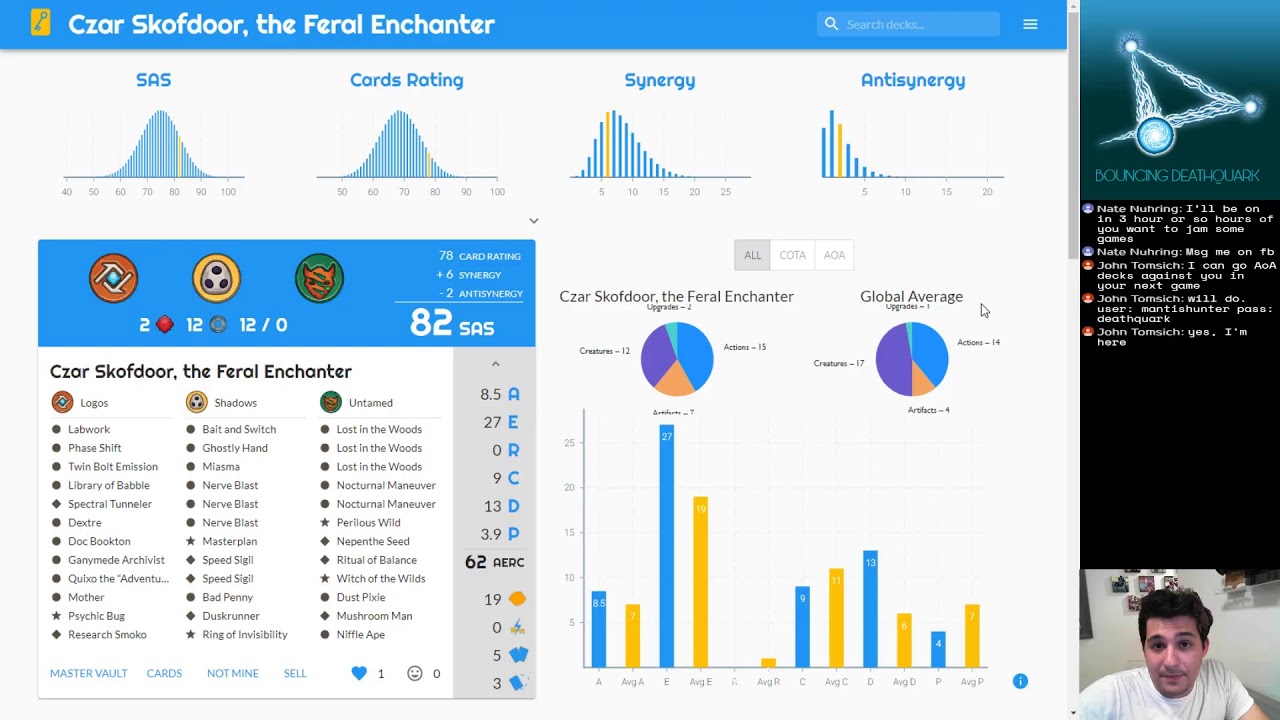 BDQ Keyforge - Double Sigil Racing List Testing 7/29/2019 - YouTube