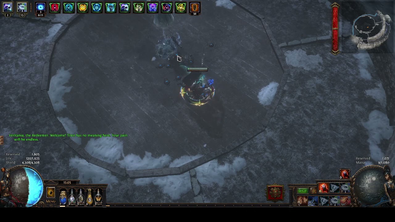 POE 3.16 | Occultist Eye Of Winter Mine [Redeemer] - YouTube