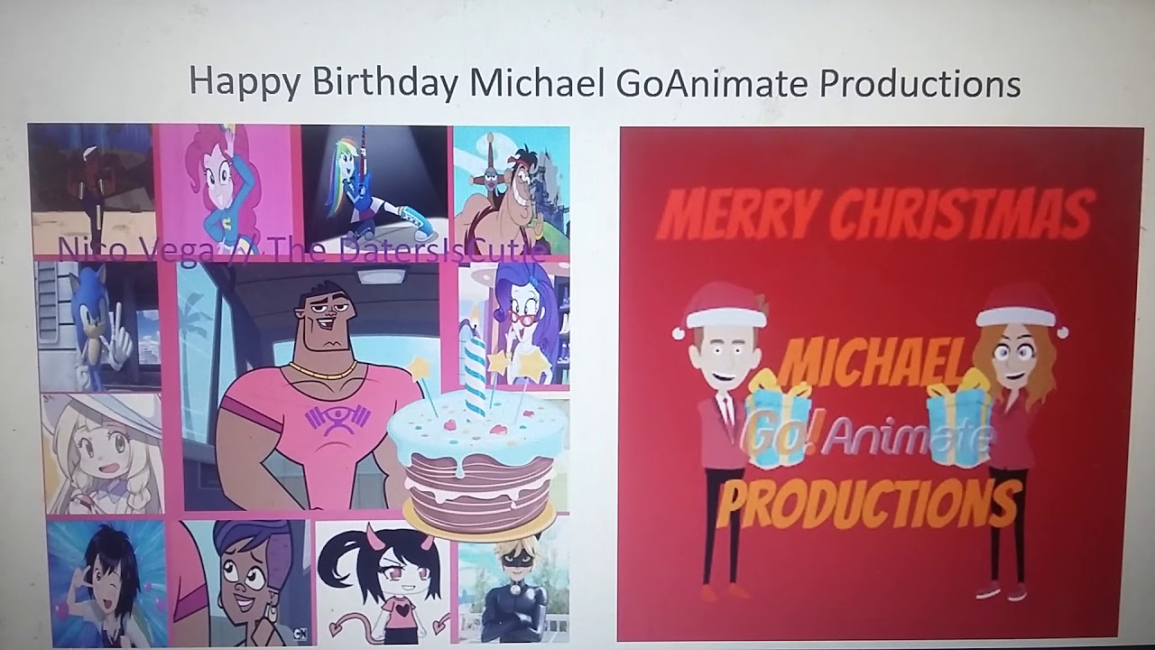Happy Birthday Michael GoAnimate Productions - YouTube