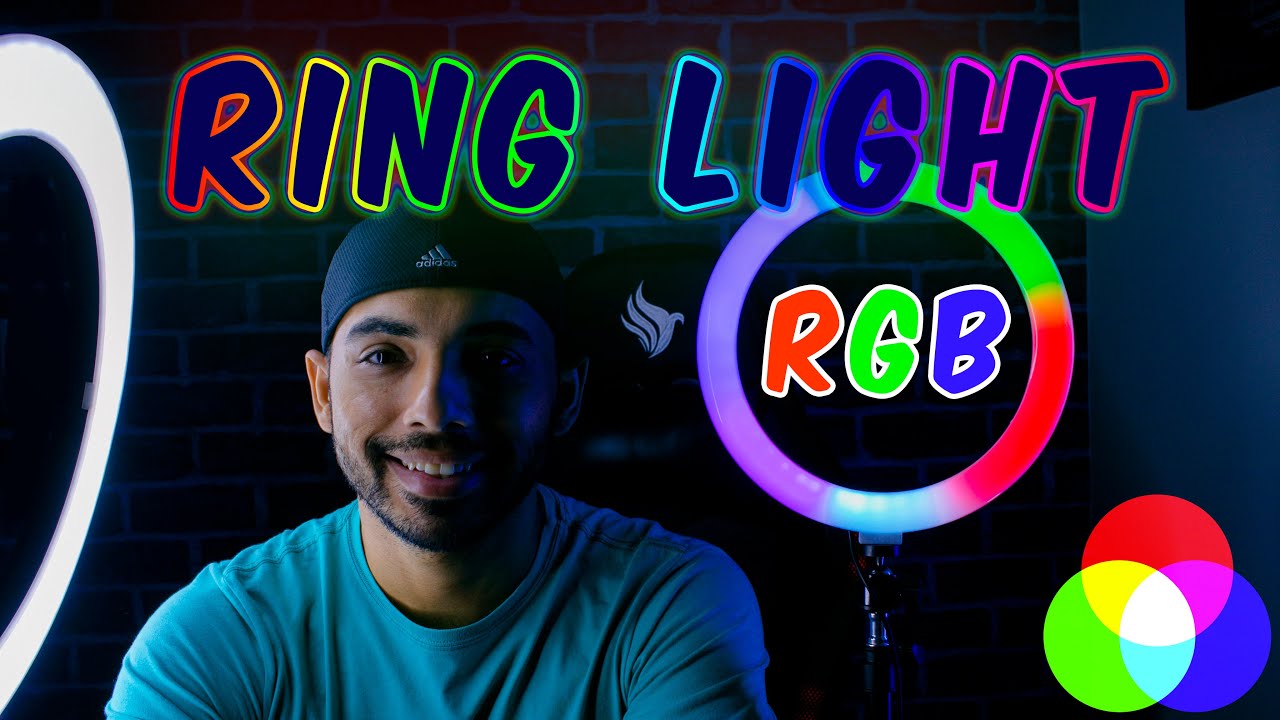 Ring Light RBG 10 polegadas - YouTube