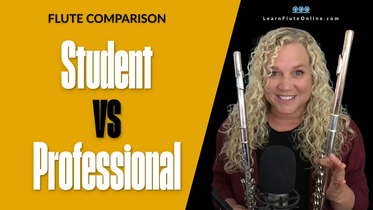 Student vs Professional Flute: What Are the Differences - YouTube