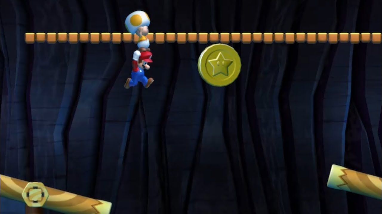 Amazing teamwork in Mario Bros U Deluxe - YouTube