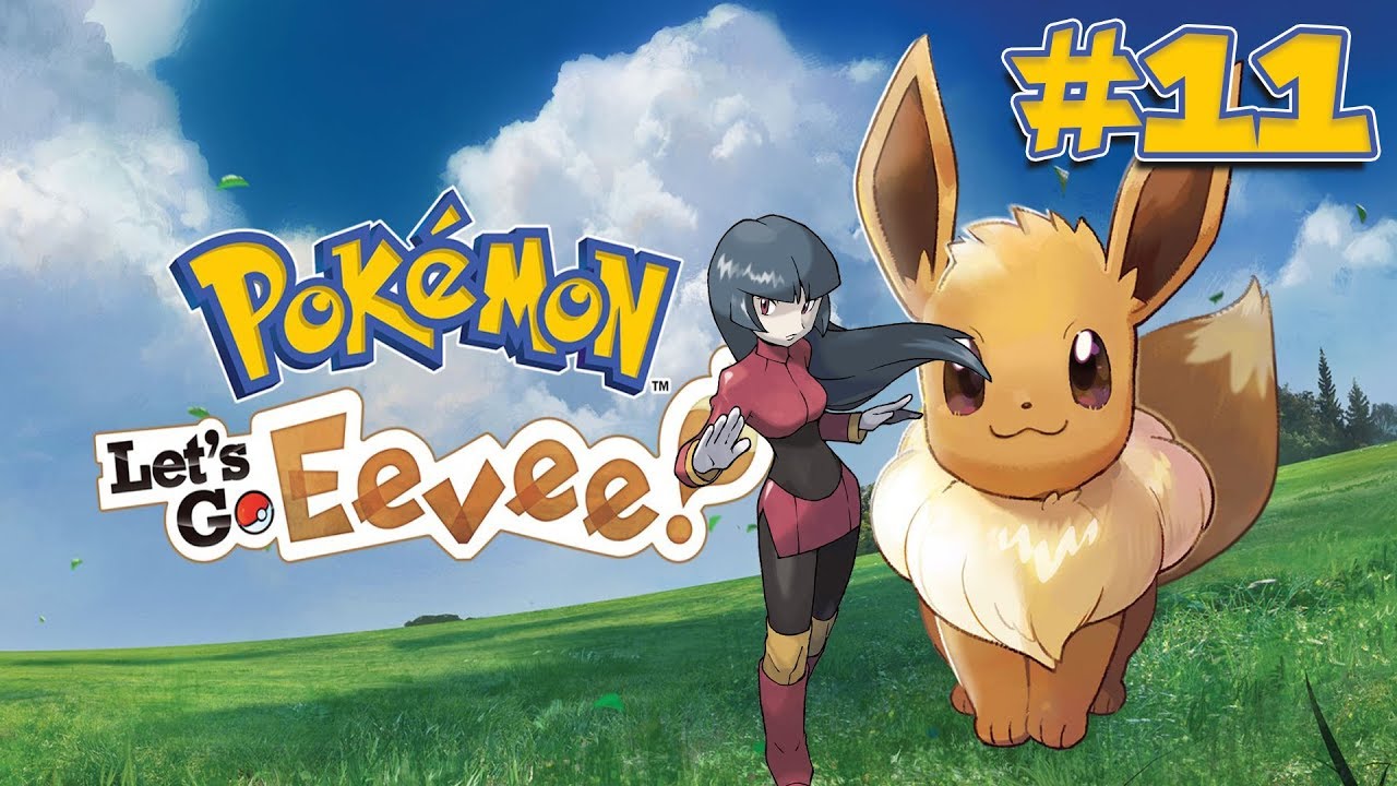 Let's Play: Pokemon: Let's Go Eevee! #11 | The Marsh Badge! - YouTube