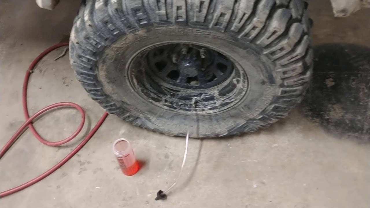 Fluid balancing tires using antifreeze/coolant. - YouTube