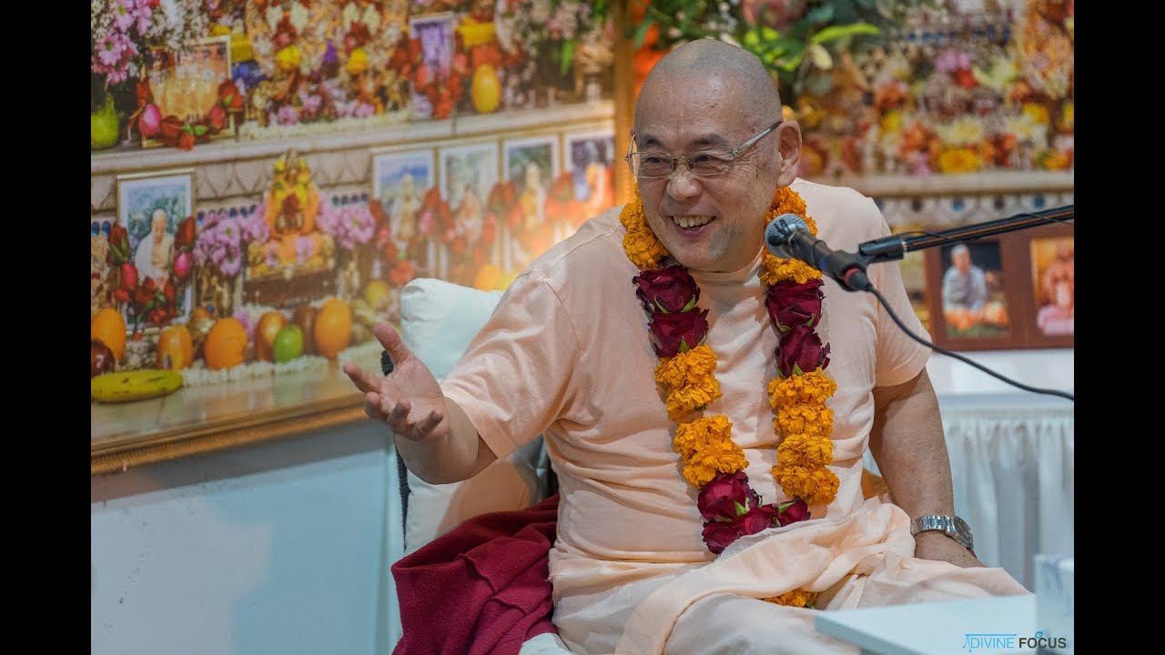 HH Bhanu Swami Maharaj @ Wyndham Hare Krishna - 1st March 2023 - YouTube