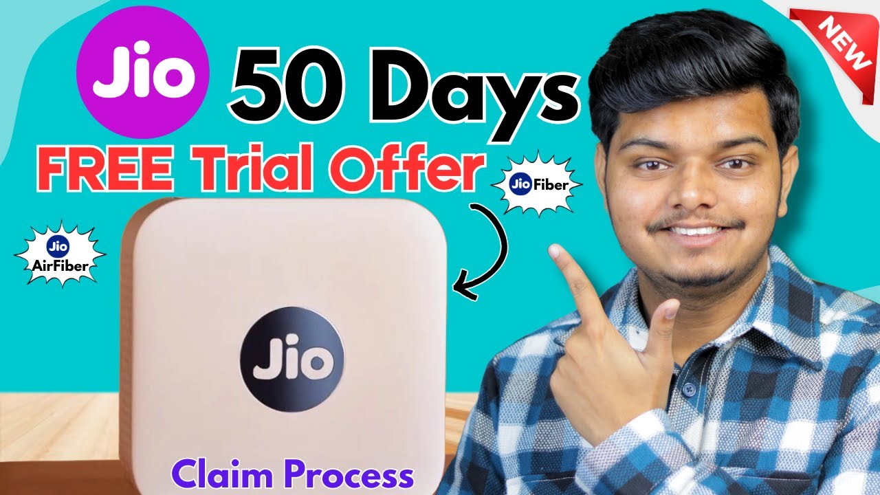 New Ways to Get Jio 50 Days Free Jio Home Trial Offer ! - YouTube
