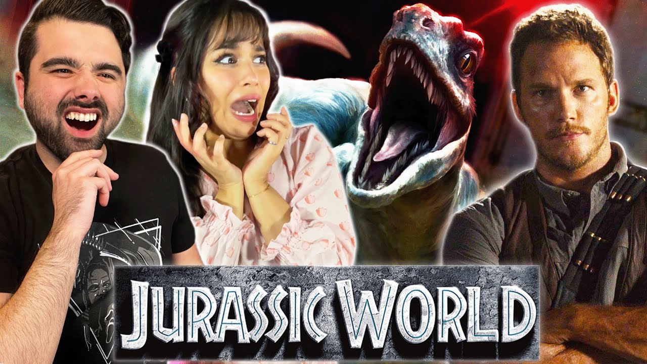 JURASSIC WORLD (2015) MOVIE REACTION - YouTube