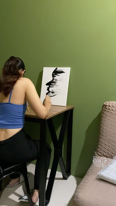 B&W PAINTING - YouTube