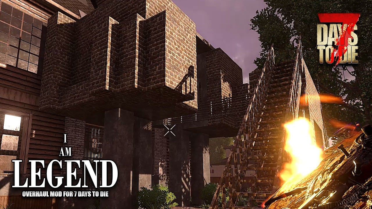 I AM LEGEND mod | Rebuilding the Horde Base | 7 Days to Die | S10 EP33 ...