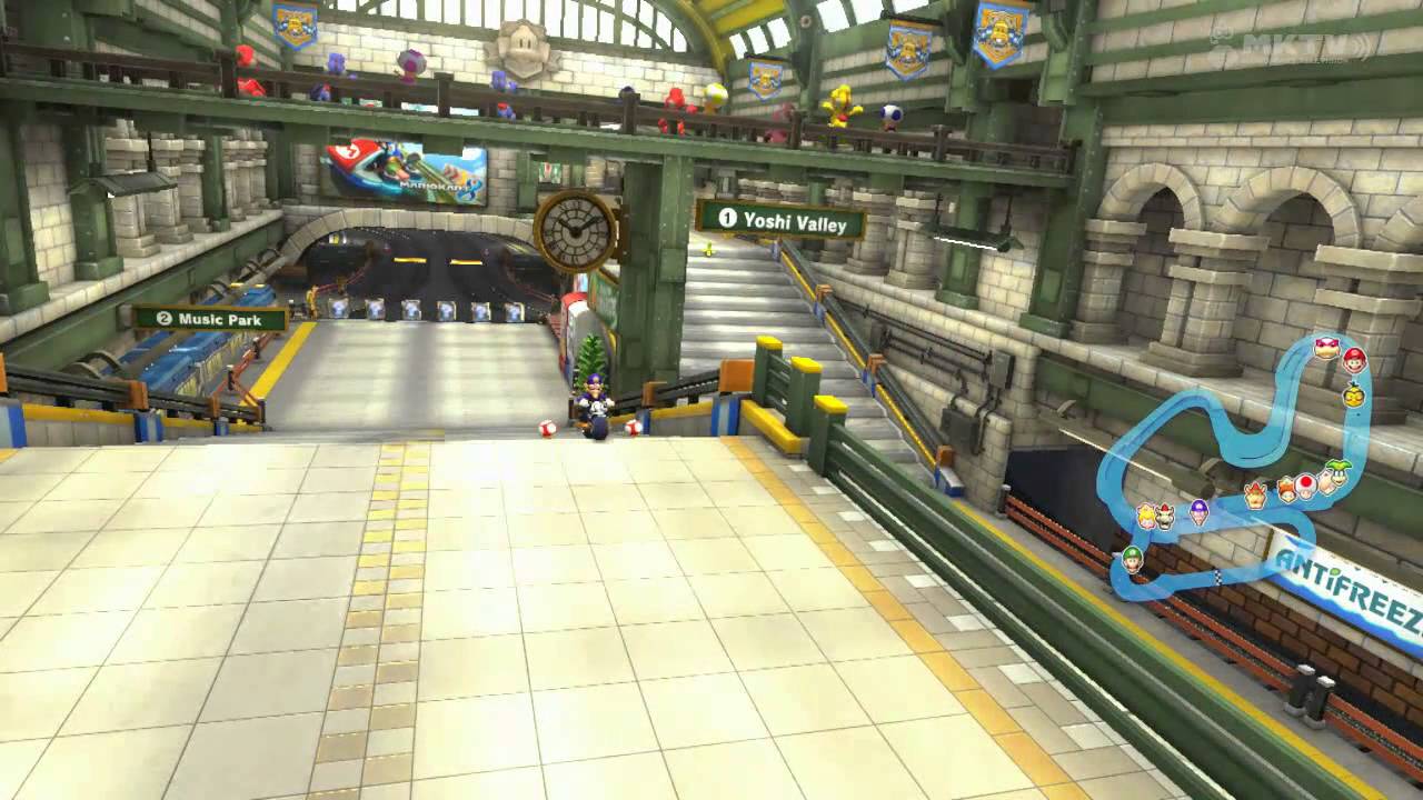 Wii U - Mario Kart 8 - Super Bell Subway - YouTube