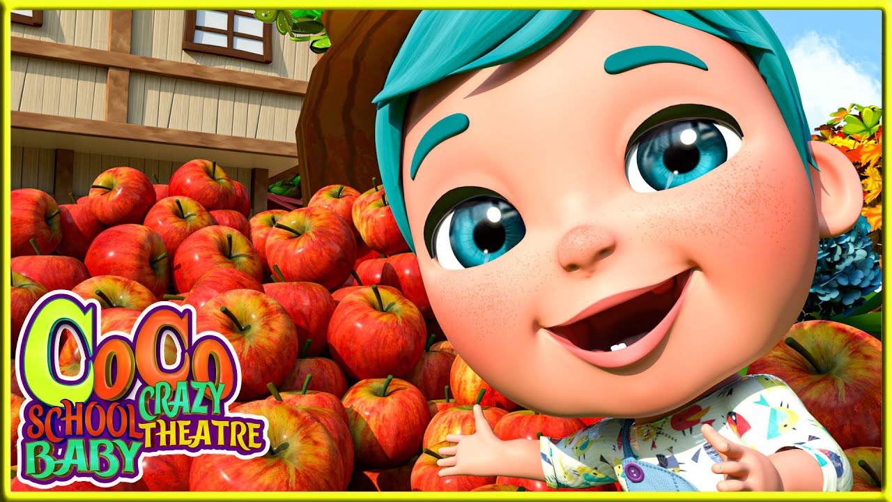 Learn To Count With Apple + More Nursery Rhymes | Kids Songs | Coco ...