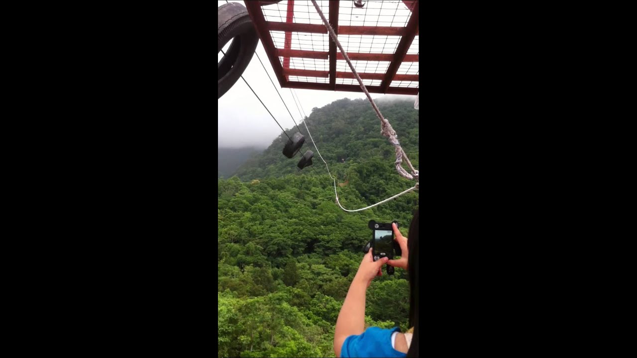 Zip Line at Ponderosa Golf Resort, Puerto Galera, Or. Mindoro - YouTube