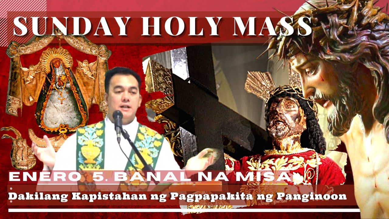 CATHOLIC CHURCH LIVE MASS TODAY || JAN 5 SUNDAY MASS ONLINE | REV FR ...