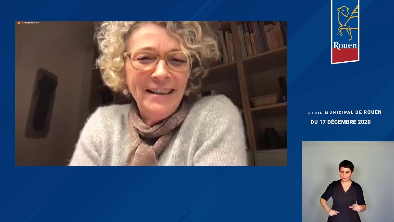 Séance du Conseil Municipal Rouen du 17 décembre 2020 - YouTube