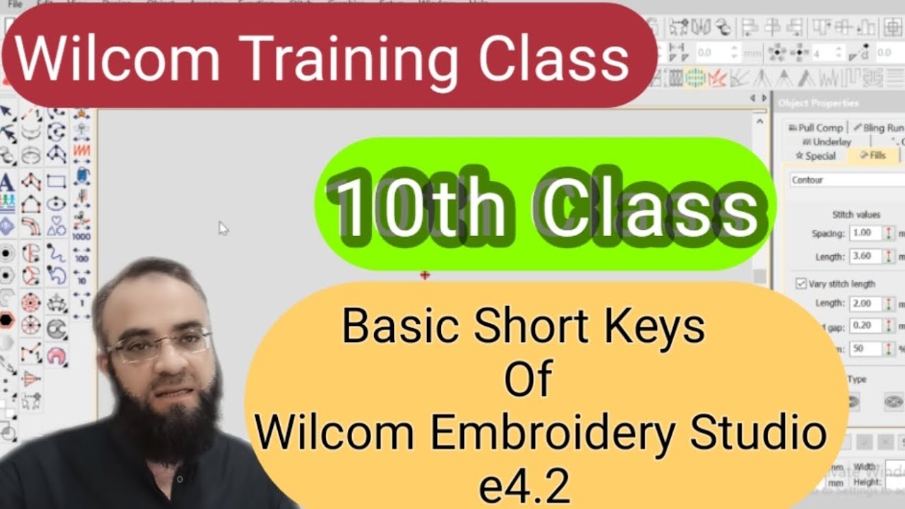 Wilcom Training Class || Basic Short Keys || @welcomtowilcom - YouTube