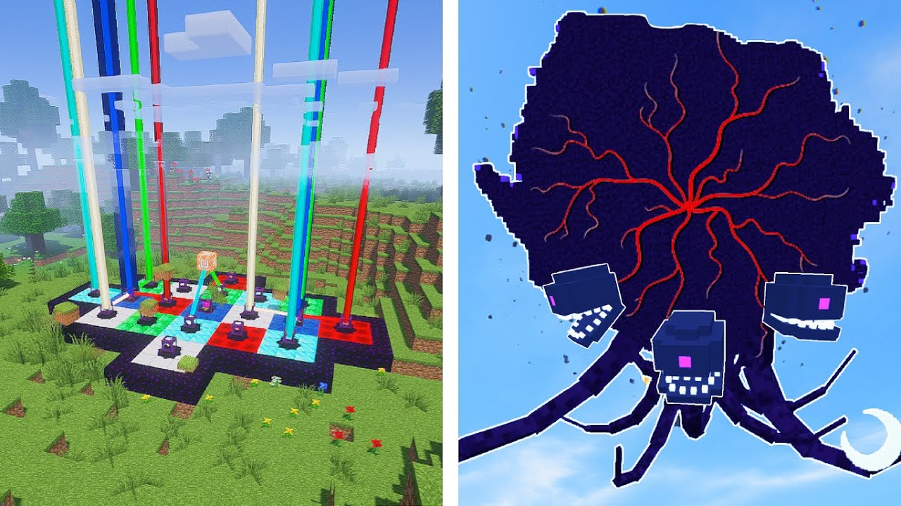 How To Spawn Wither Storm In Minecraft Youtube