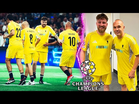 ICH SPIELE MIT INIESTA vs. Fußball Legenden, IShowSpeed & Co. | TRAUM WIRD WAHR  ♥️🥹 | ViscaBarca