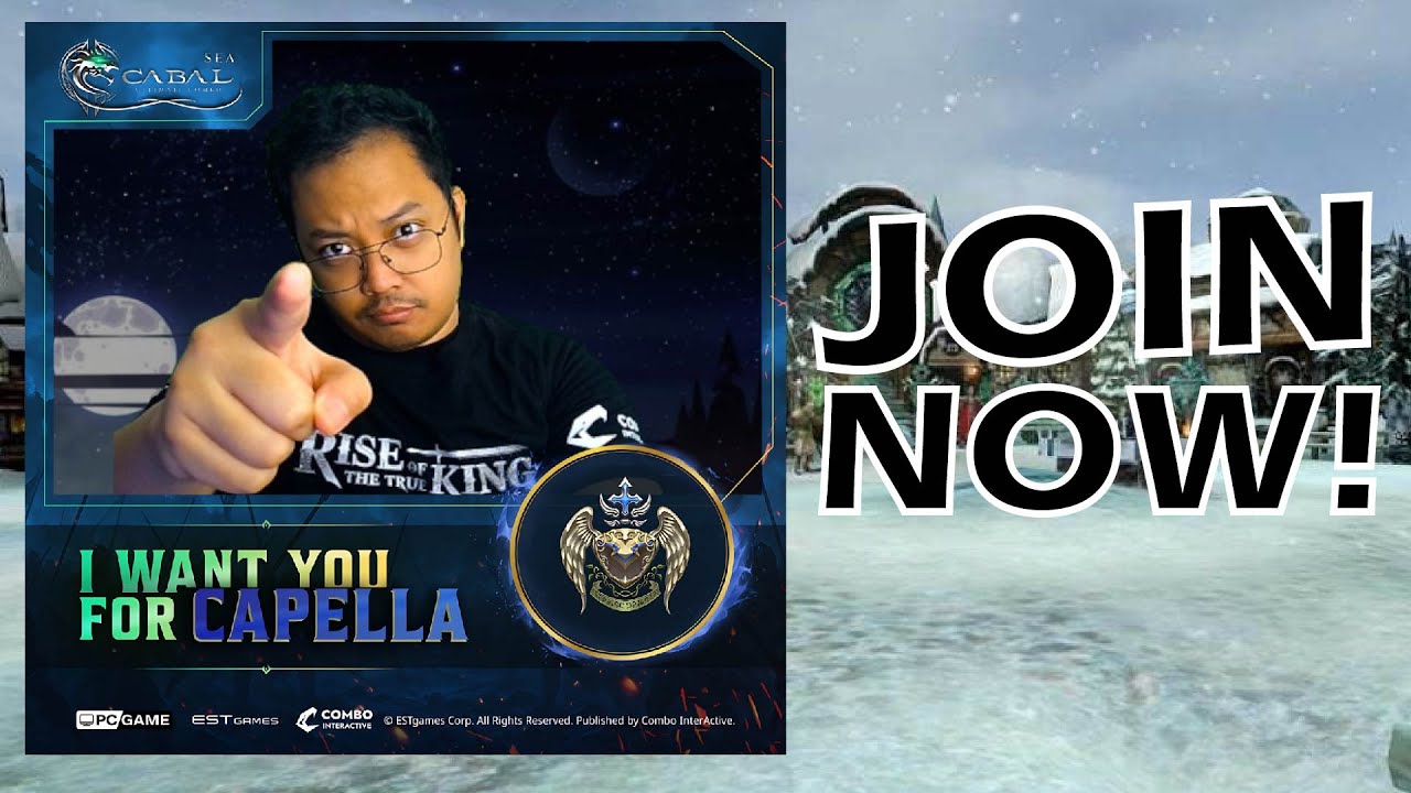 Join CAPELLA today!! Cabal Online Ultimate Combo SEA - YouTube