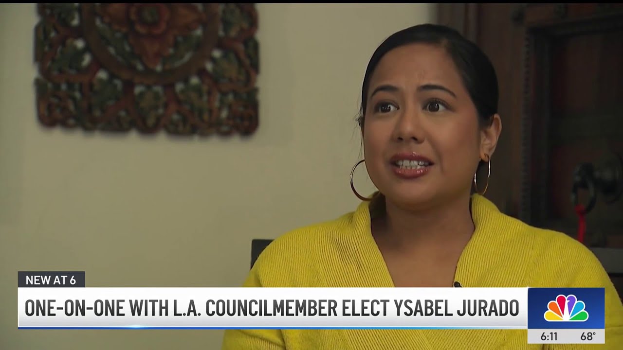 Ysabel Jurado speaks out after winning LA City Council race - YouTube