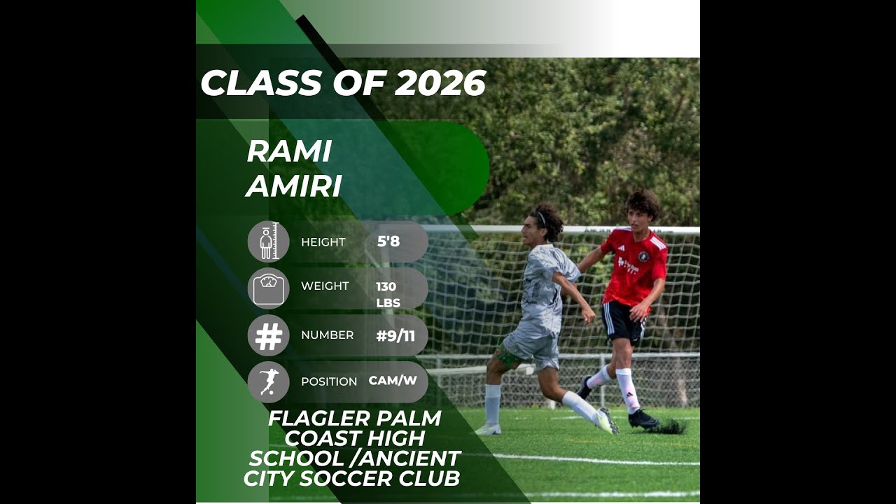Rami Amiri Class of 2026 Freshman Year Highlights - YouTube