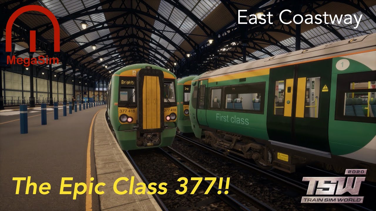 Train Sim World 2020 - The Epic Class 377 to Brighton - YouTube