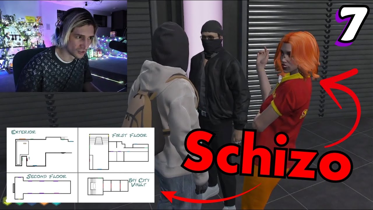 Jean Paul (xQc) Realizes That Ginger has Schizophrenia | NoPixel 4.0 ...